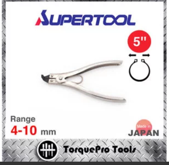 SUPER Snap Ring Plier CS0B Made in Japan – trademall.id