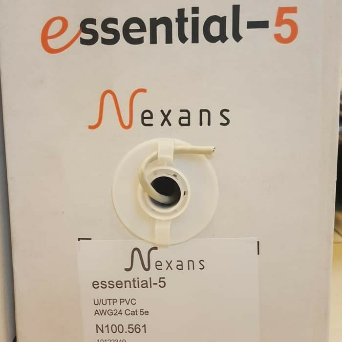 Kabel UTP Nexans Cable Network U/UTP Essential-5 CAT 5E / 24 AWG PVC ...