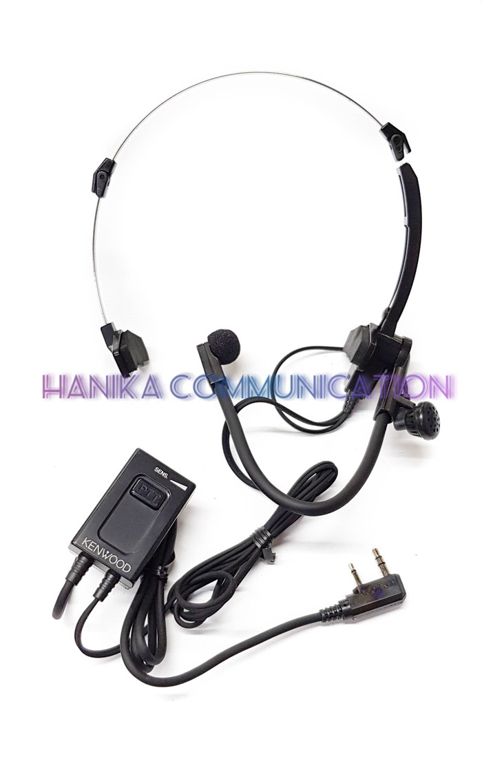 Kenwood HMC-3 Headset Vox Ori Baru Handsfree HT HMC3 Baofeng Earmic ...