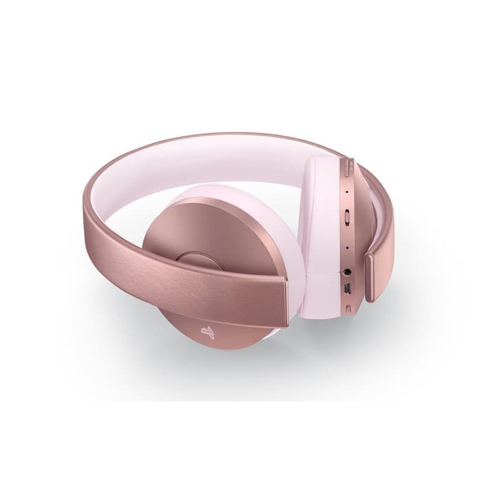 PS4 Gold Wireless Headset – Rose Gold Edition – trademall.id
