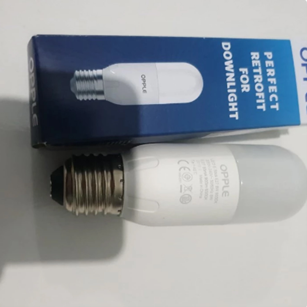 Lampu LED BULB E27 8W PUTIH OPPLE – trademall.id