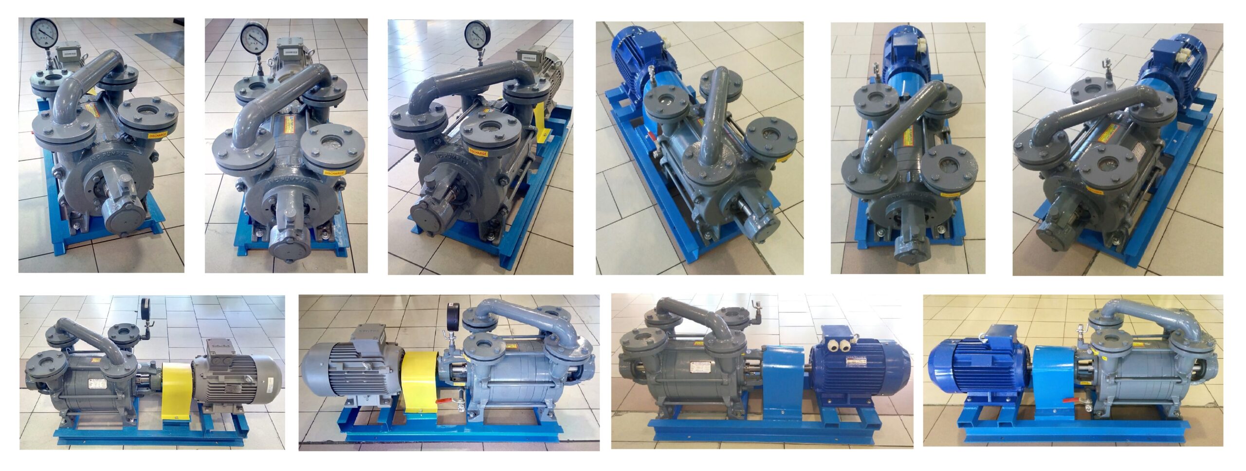 Pompa Vakum FTT-10 Two Stage Liquid Ring Vacuum Pump – 10 Hp 1450 Rpm ...