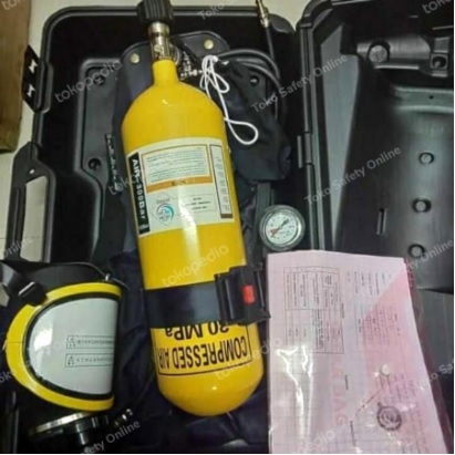 SCBA Breathing Apparatus 6 Liter 30 MPa Hypro Alat Bantu Pernapasan ...