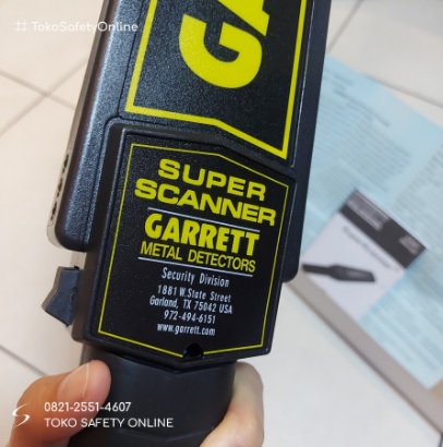Garret Super Scanner Metal Detector Original USA / Garret Alat Deteksi ...