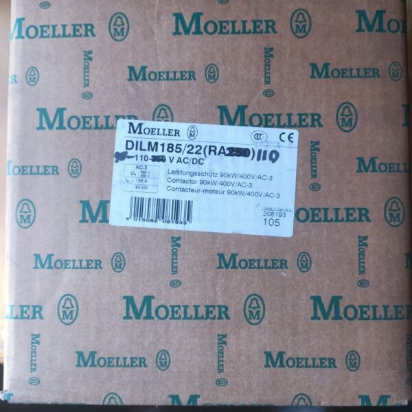 Moeller. Contactor DILM185/22, 110 V – trademall.id