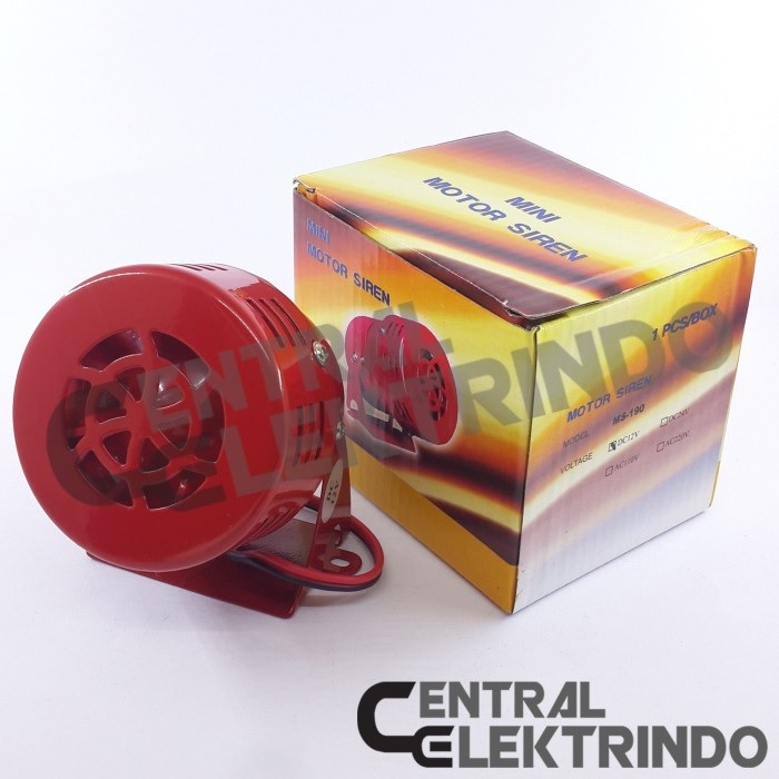 SIRINE MINI | Alarm Sirene Mini Alarm AC 220v DC 12v – Sirine AC ...