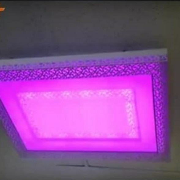 lampu led square panel 96watt RGB remote control – trademall.id