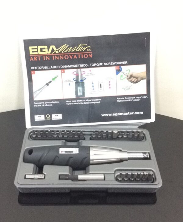 EGA Master Set of Torque Screwdriver 1/4″ 1-4Nm – trademall.id