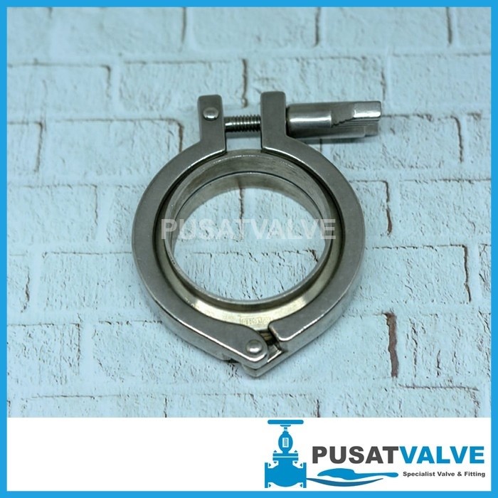 Clamp Ferrule 2″ Inch SS316 1 set – trademall.id