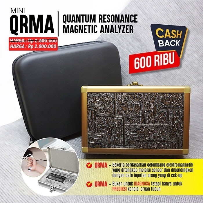 QRMA MINI GOLD GARANSI 2 TAHUN – trademall.id