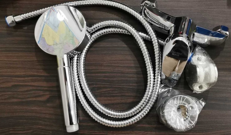 Shower Mandi Set Complite Head/Hose/Tap – trademall.id