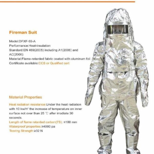 Fire Man Suit Aluminized – trademall.id