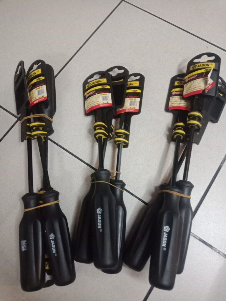 Obeng JASON Gagang Hitam