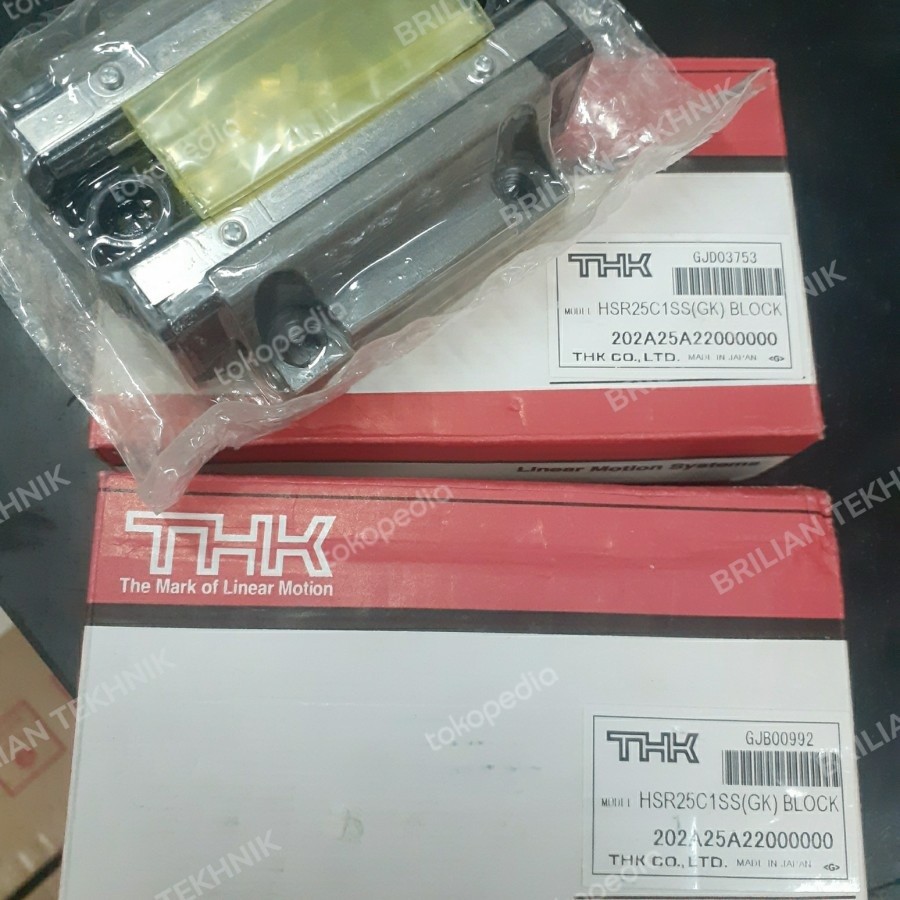 LINEAR BLOCK HSR25C1SS THK JAPAN – trademall.id