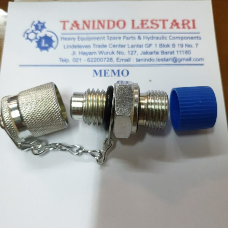 Adapter Nepple Test Point M16 x 3/8″ BSPP – trademall.id