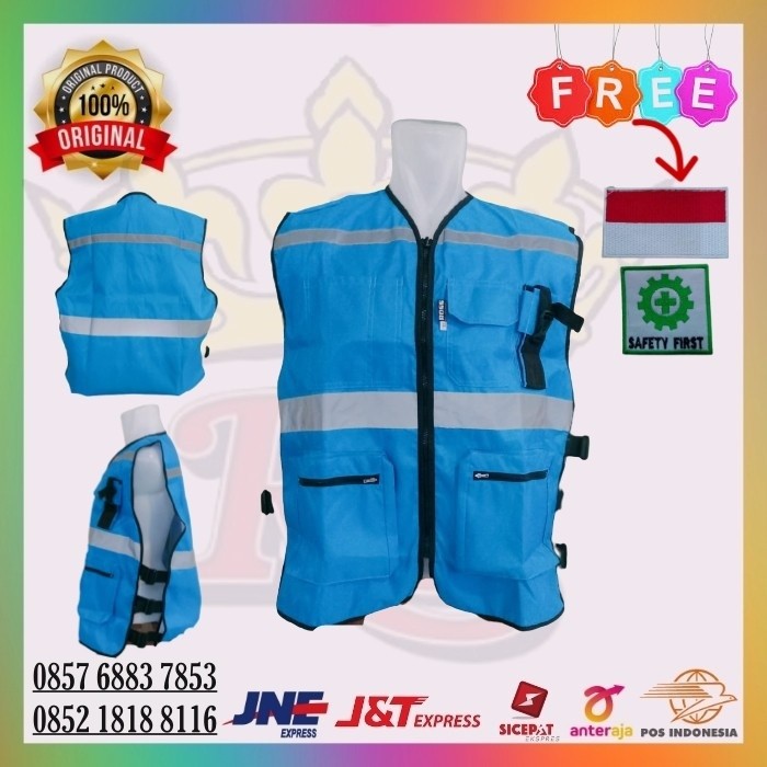 ROMPI SAFETY TASLAN BIRU ORIGINAL – Hitam – trademall.id