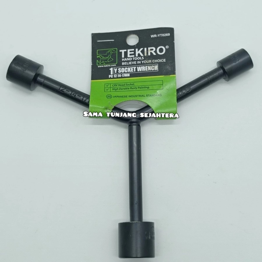 TEKIRO KUNCI SOCK Y / Y SOCKET WRENCH (12-14-17) – trademall.id