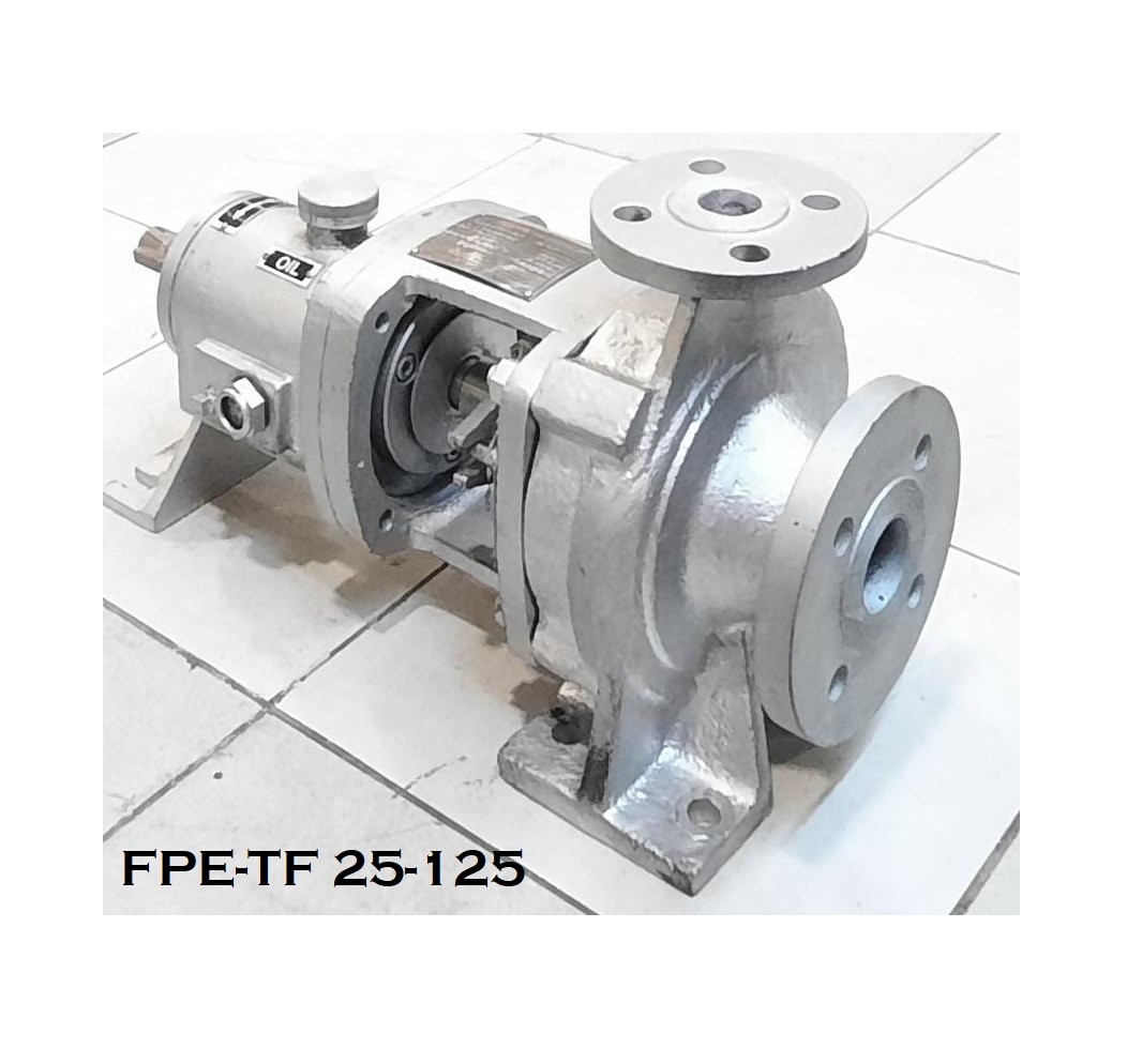 Thermic Fluid Pump FPE-TF 25-125 Pompa Sentrifugal Oli Panas – 1,5″ x 1 ...