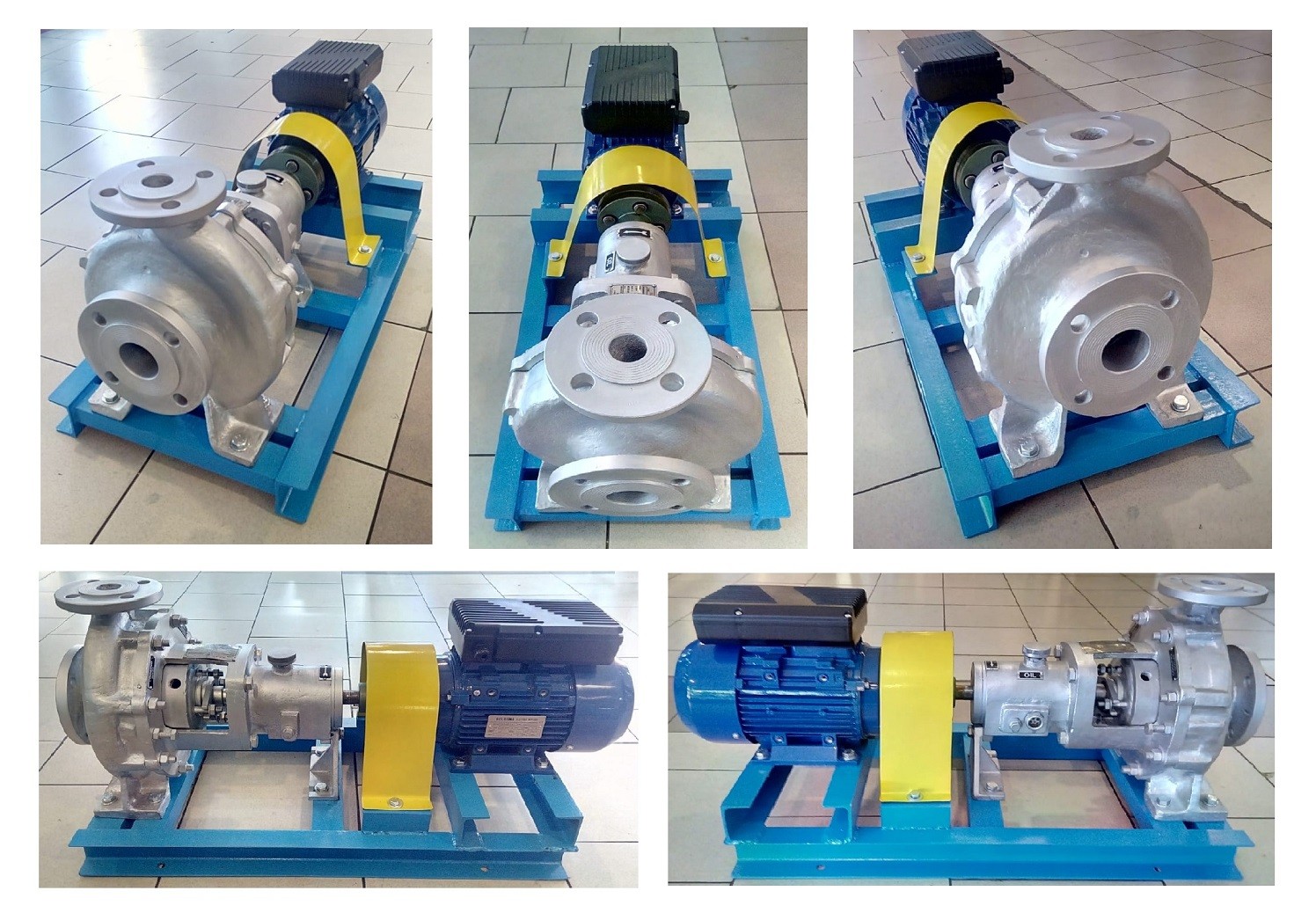 Thermic Fluid Pump FPE-TF 32-200 Pompa Sentrifugal Oli Panas – 2″ x 1 ...