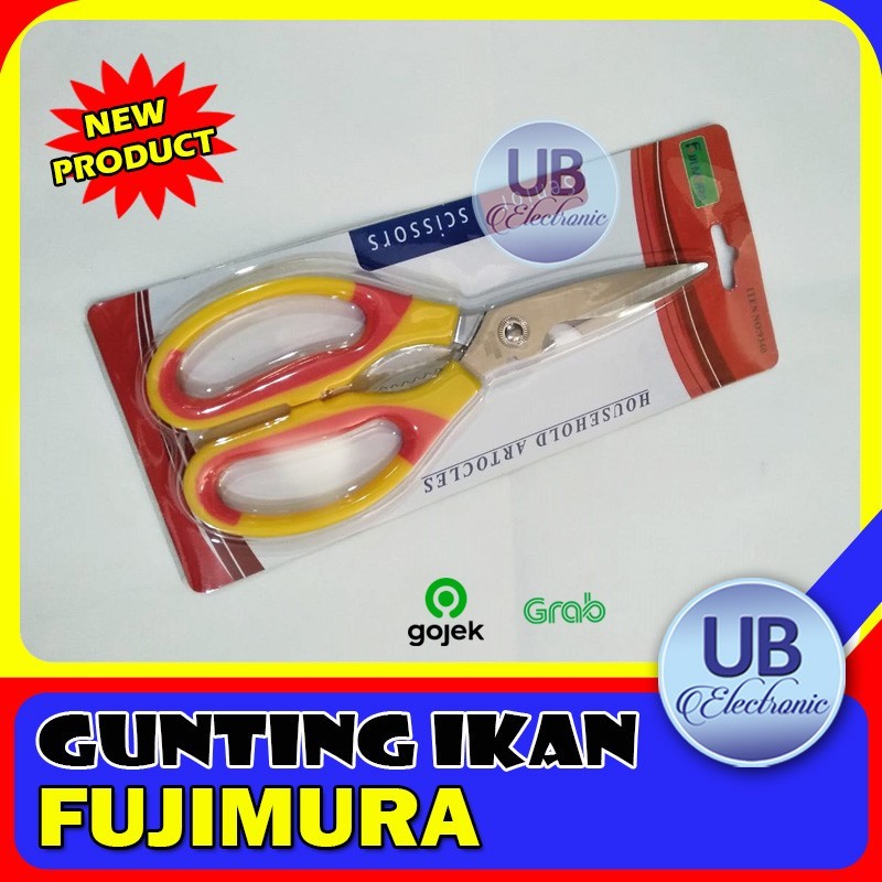 Gunting Dapur Serbaguna MultiFungsi Gunting Ikan – Ayam – Daging ...