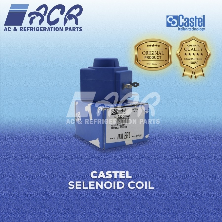 Solenoid Coil Castel 9300/RA6 Coil Type HF2 – trademall.id