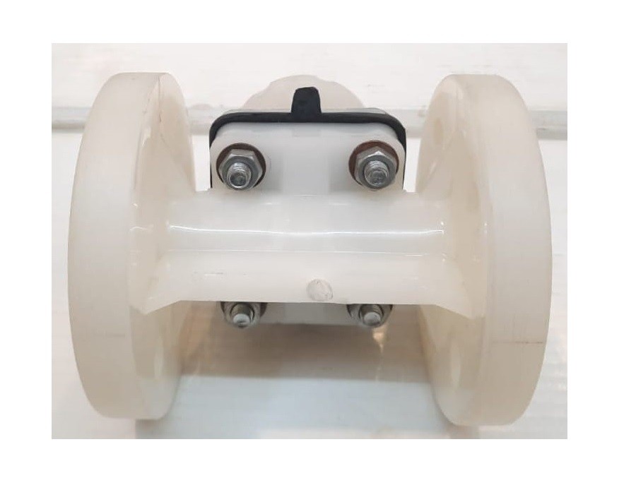 Diaphragm Valve PP 1″ x 1″ Flange ANSI B.16.5 Class #150 – 25 mm ...
