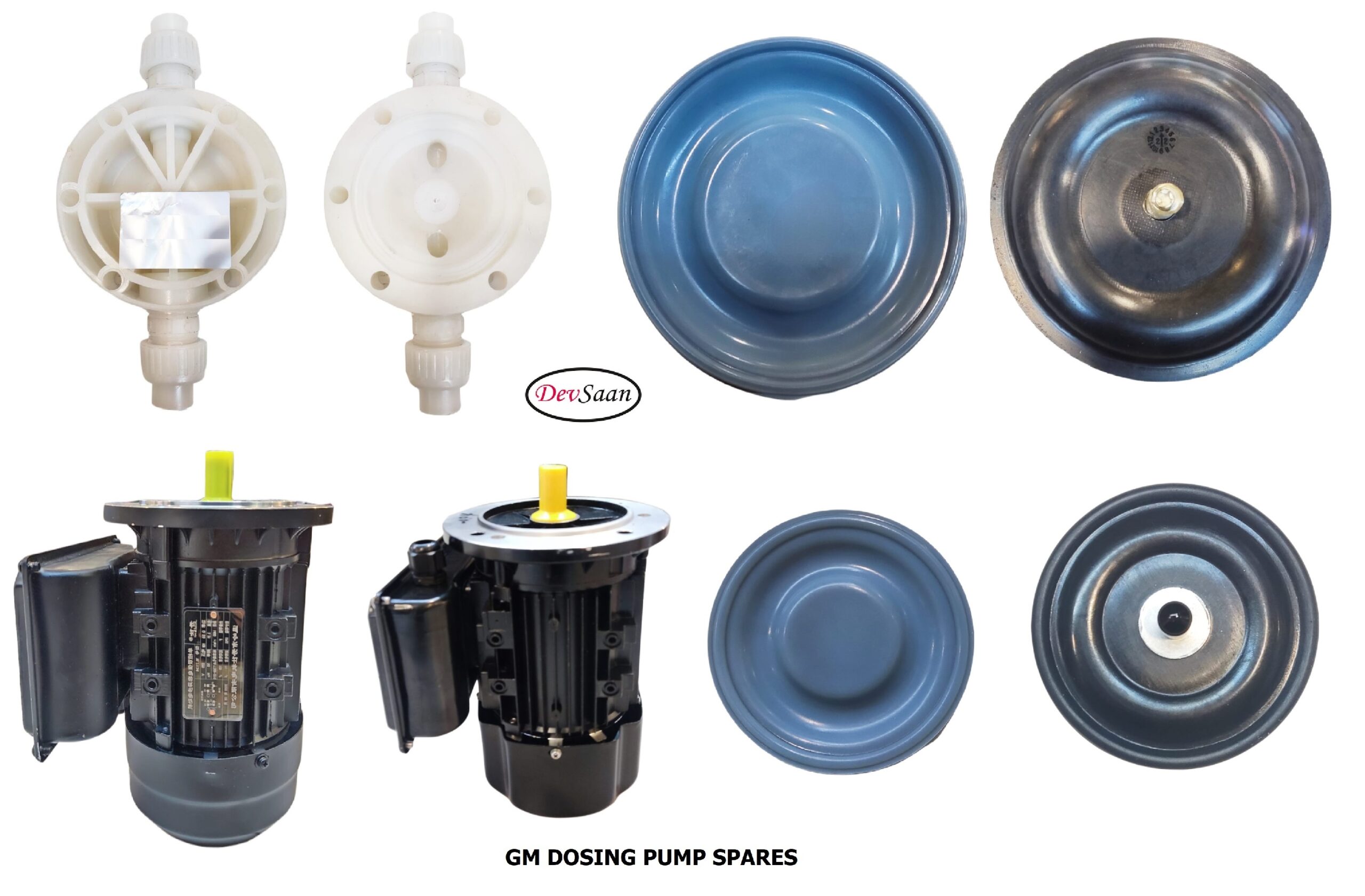 Pompa Dosing 120 LPH 7 Bar 15 mm GM PVC Diaphragm Metering Pump ...