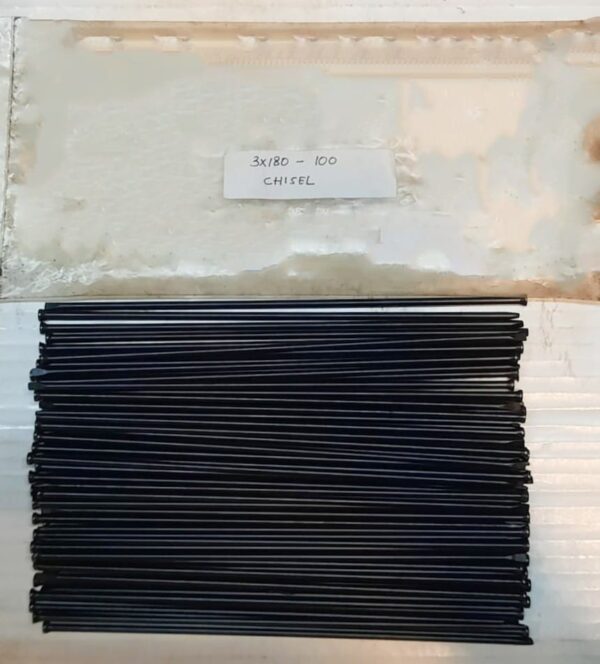 Spare Needles for Jet Chisel – 3 Ø x 180 mm Chisel – trademall.id