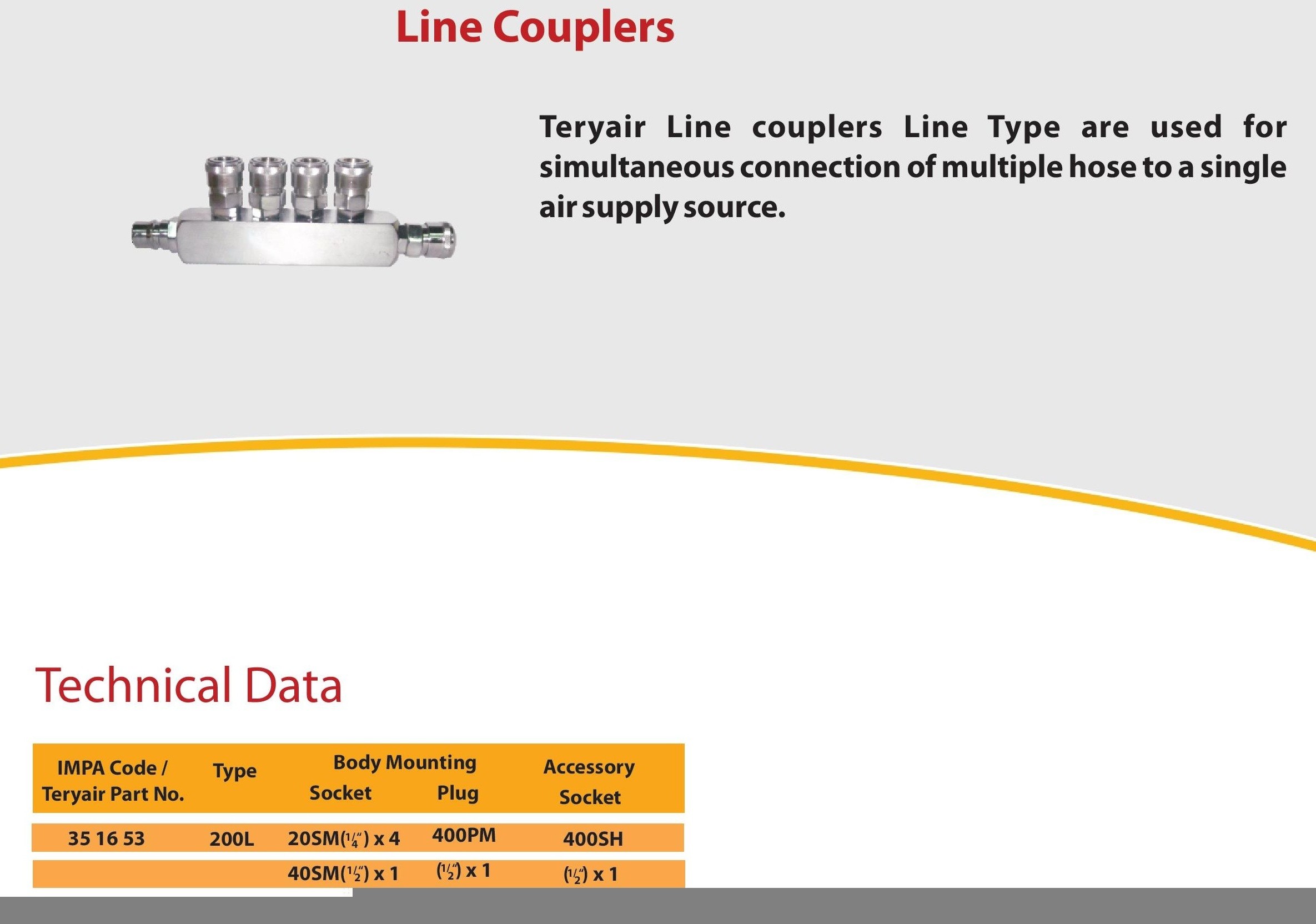 Line Coupler 200L – trademall.id