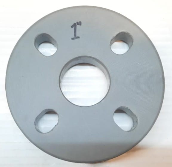 Flange Slip On Polypropylene 1″ Flange Standard Universal – 32 mm ...