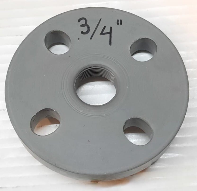 Flange Threaded Polypropylene 3/4″ Flange Standard Universal – 25 mm ...