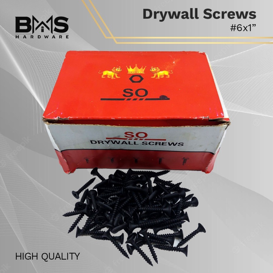 Sekrup Gypsum SO / Drywall Screw / Sekrup Gipsum SO 6×1″ (Inch ...